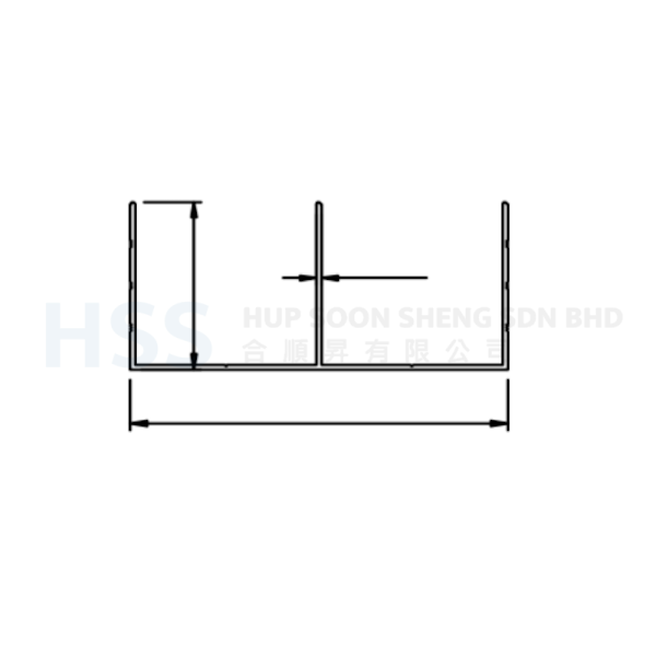 Hup Soon Sheng Aluminum Extrusions Profiles AJ 005