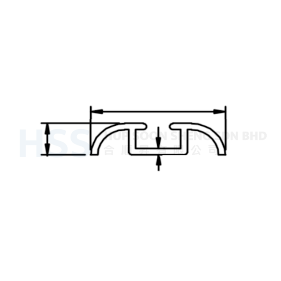 Hup Soon Sheng Aluminum Extrusions Profiles AJ 007