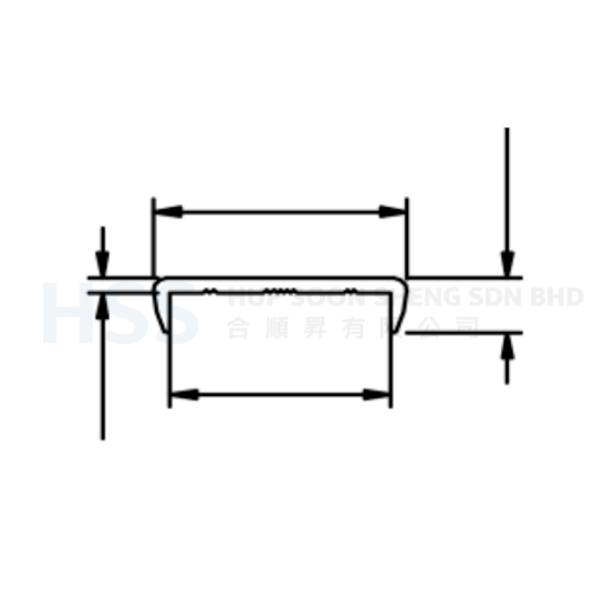 Hup Soon Sheng Aluminum Extrusions Profiles UC 10656