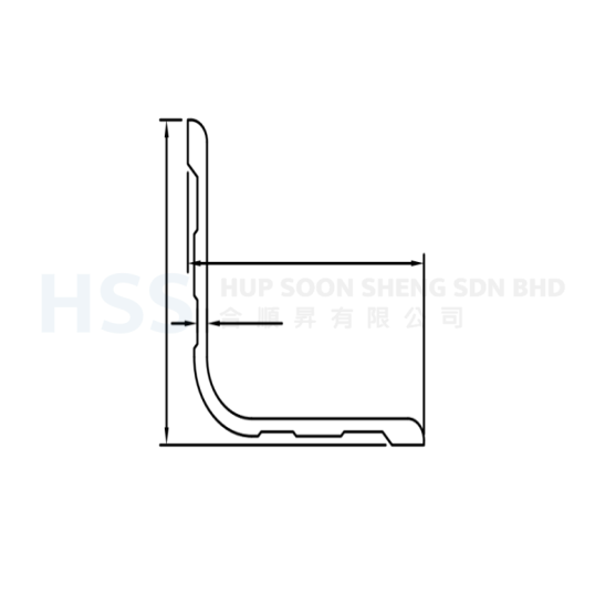 Hup Soon Sheng Aluminum Extrusions Profiles 10975