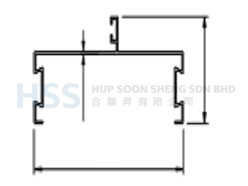 Hup Soon Sheng Aluminum Extrusions Profiles PT12621